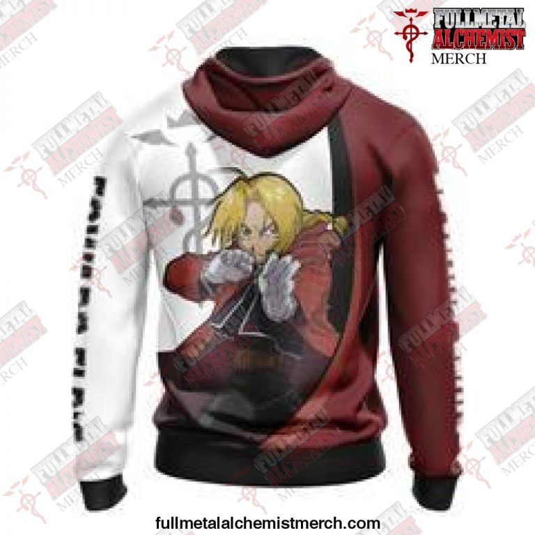 Edward Elric Fullmetal Alchemist 2024 3D Hoodie - Fullmetal Alchemist Merch