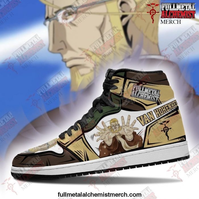 Van Hohenheim Fullmetal Alchemist Sneakers Anime Custom Shoes ...