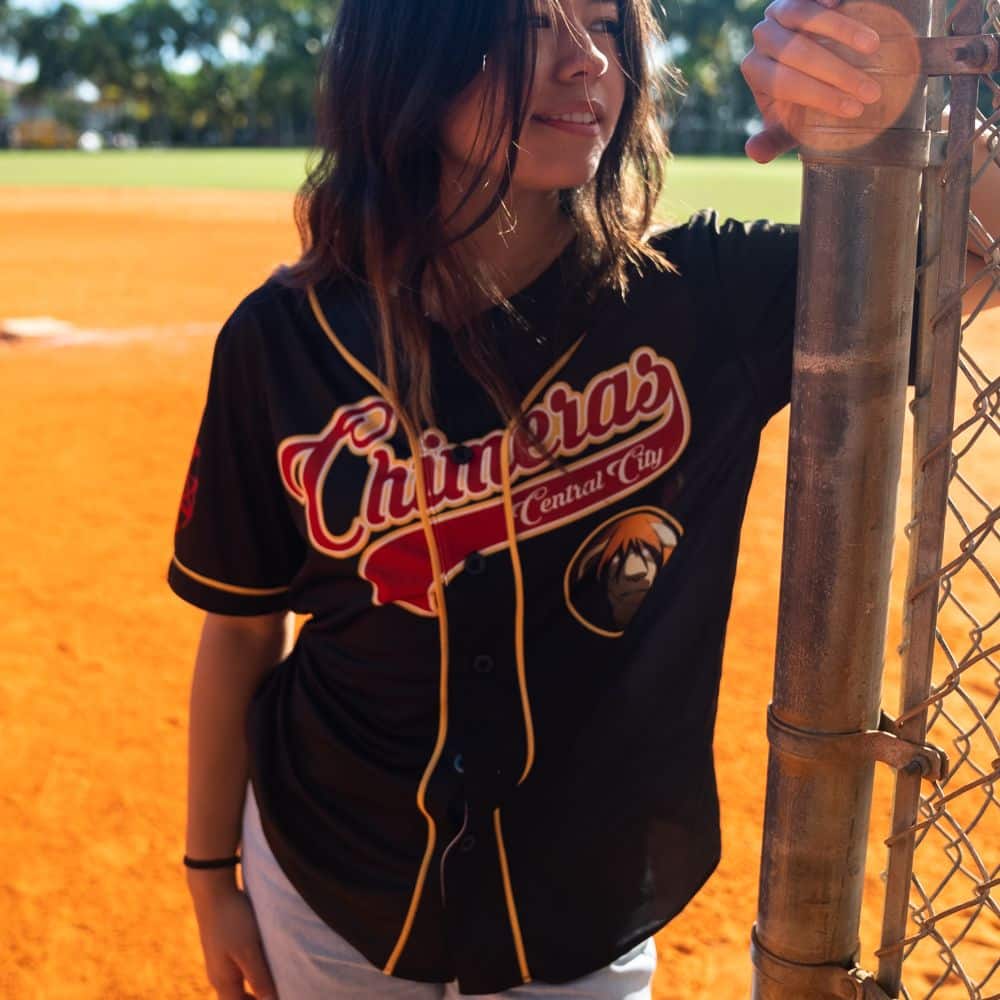 Central City Chimeras Full Metal Alchemist Baseball Jersey - Fullmetal ...