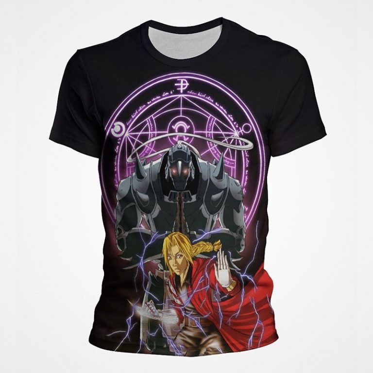 Summer Fullmetal Alchemist T-Shirt - Fullmetal Alchemist Merch